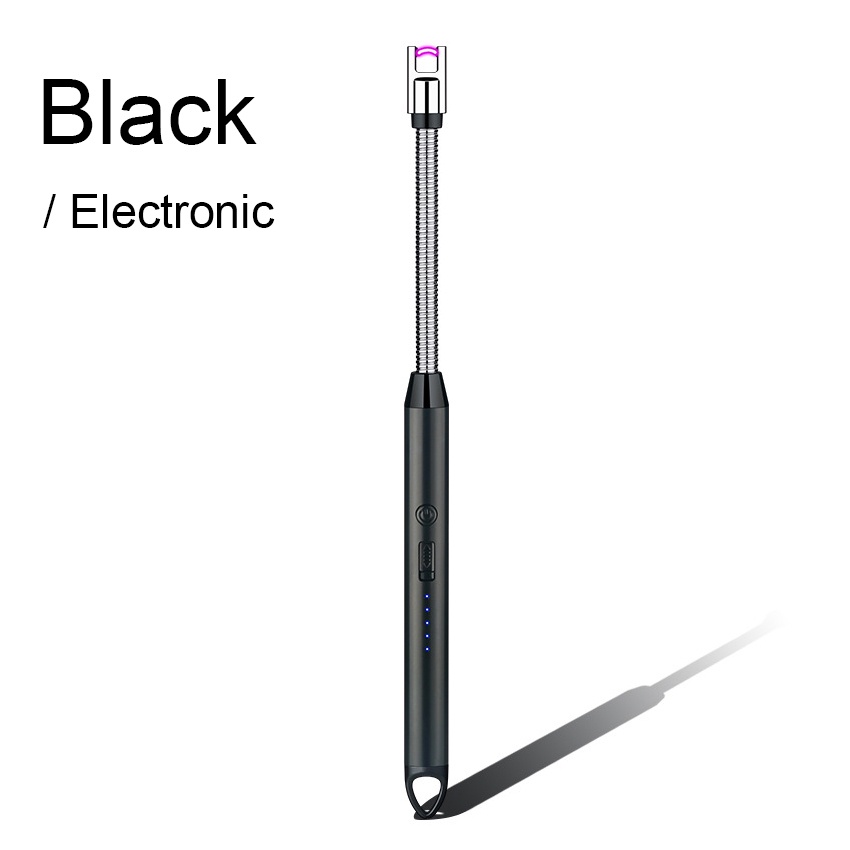 Pemantik Pematik Korek Torch Api BBQ Elektrik 360 Windproof Pulse ...