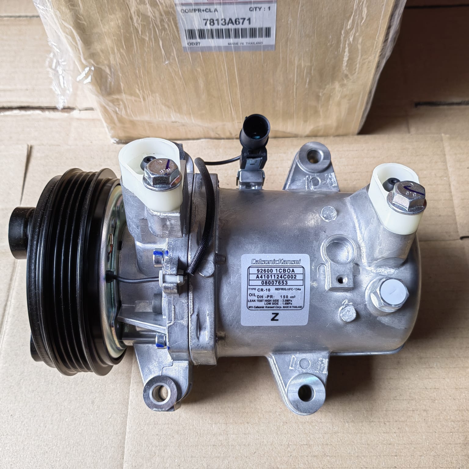Compressor AC Original Mitsubishi Triton HDX All New Pajero 7813A671 ...