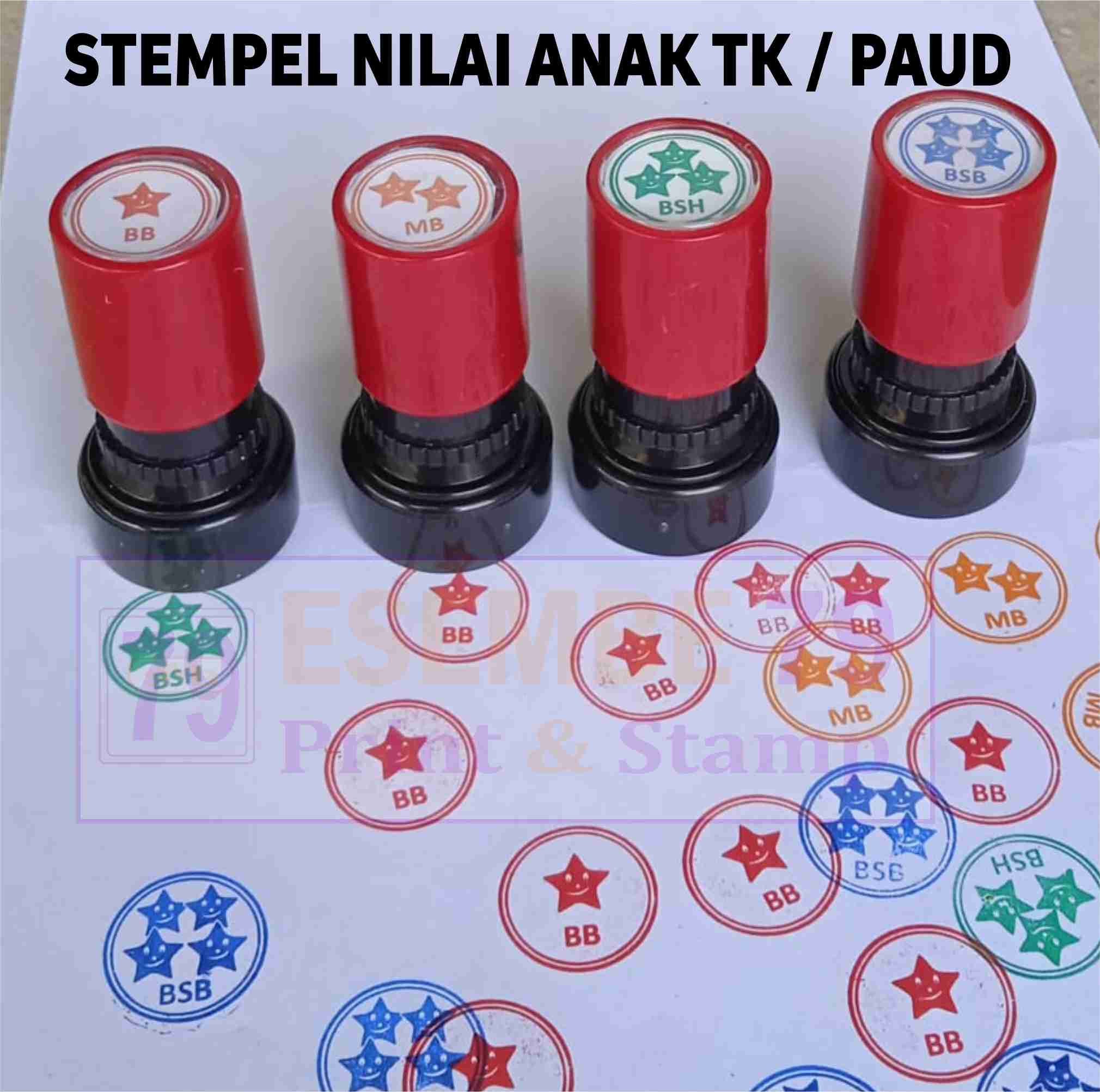 Stempel Nilai Bintang Penilaian Guru PAUD / TK | Lazada Indonesia