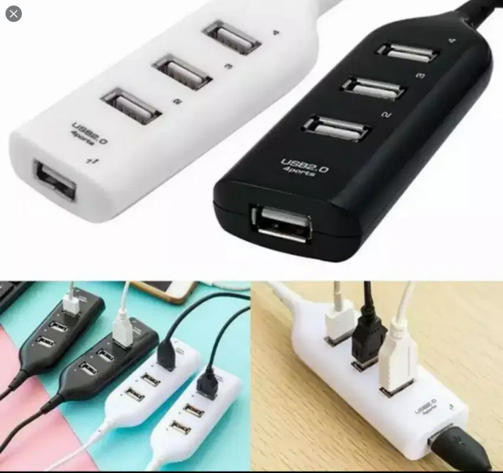 USB HUB 4 PORT BISA DIGUNAKAN UNTUK CHARGER SAMBUNGAN COLOKAN USB KE ...