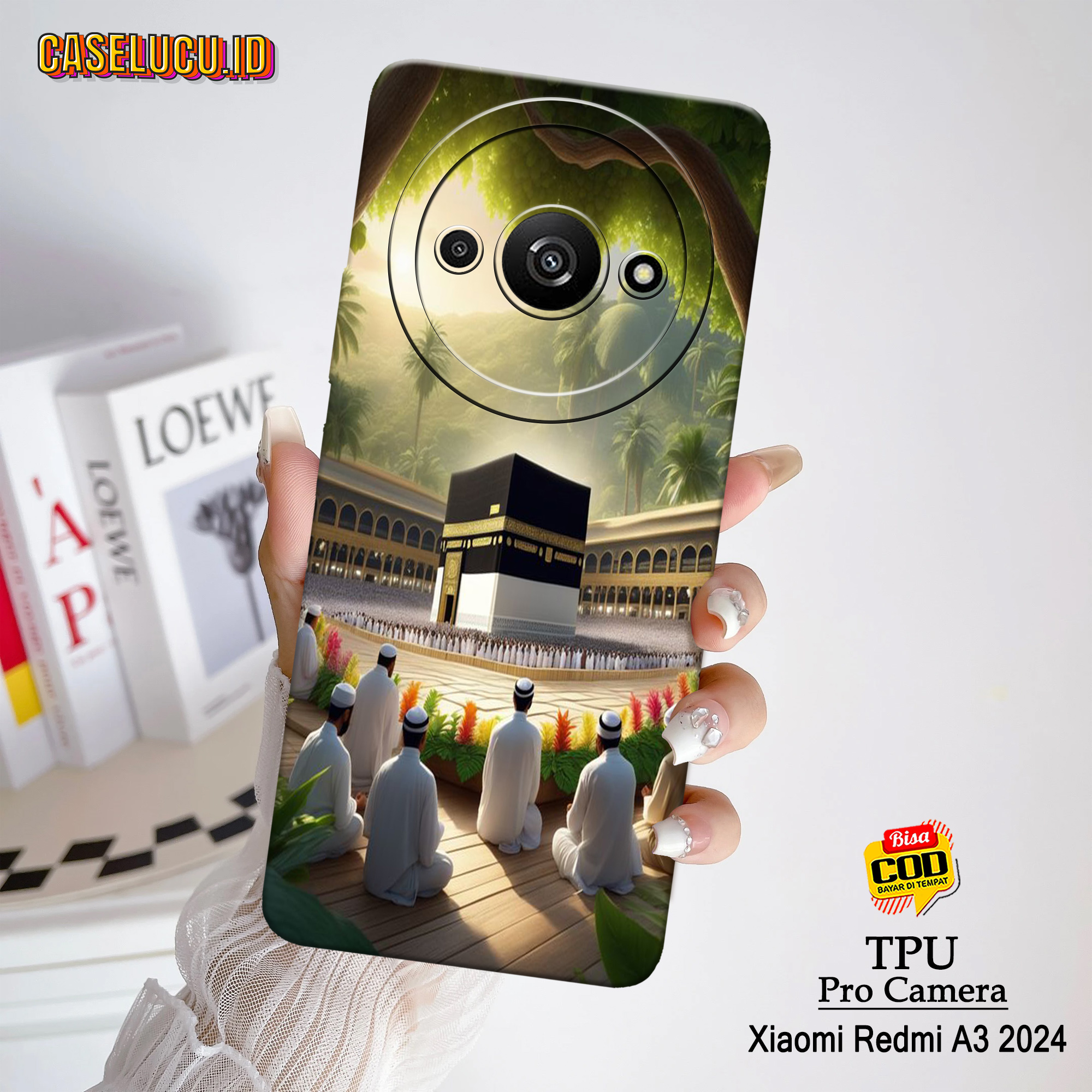 Case Hp Xiaomi Redmi A3 2024 Muslim Casing Softcase Pro Camera Lembut ...