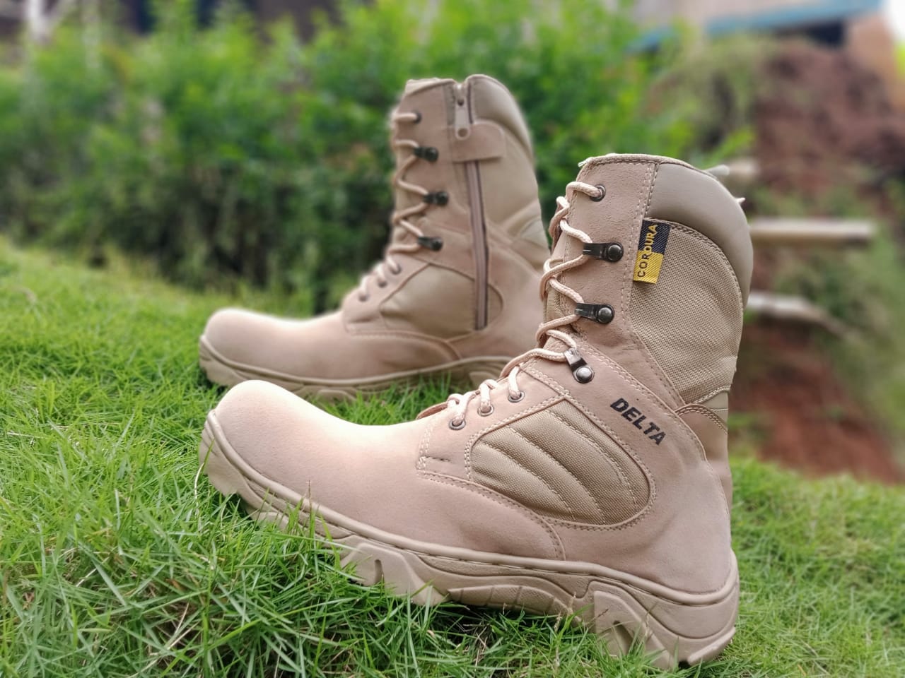 SEPATU SAFETY BOATS PDL DELTA UJUNG BESI TAKTIKAL KERJALAPANGAN ...