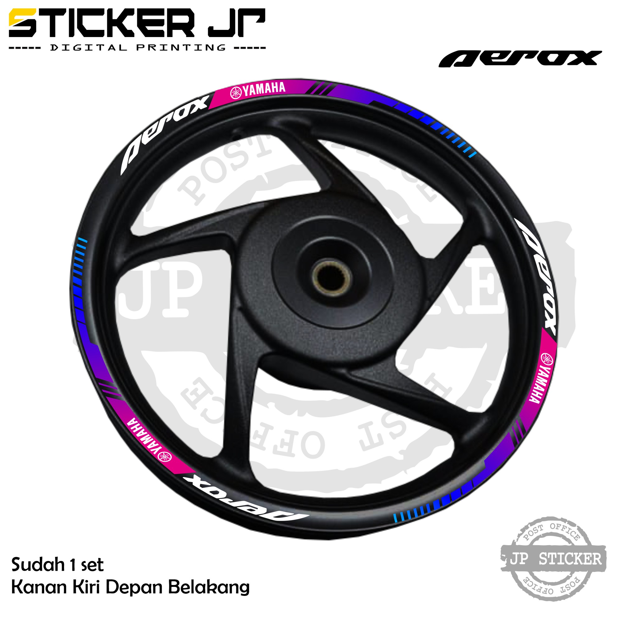 Stiker Velg Princut Mio Aerox Freego - Sticker Velg All Motor Yamaha ...