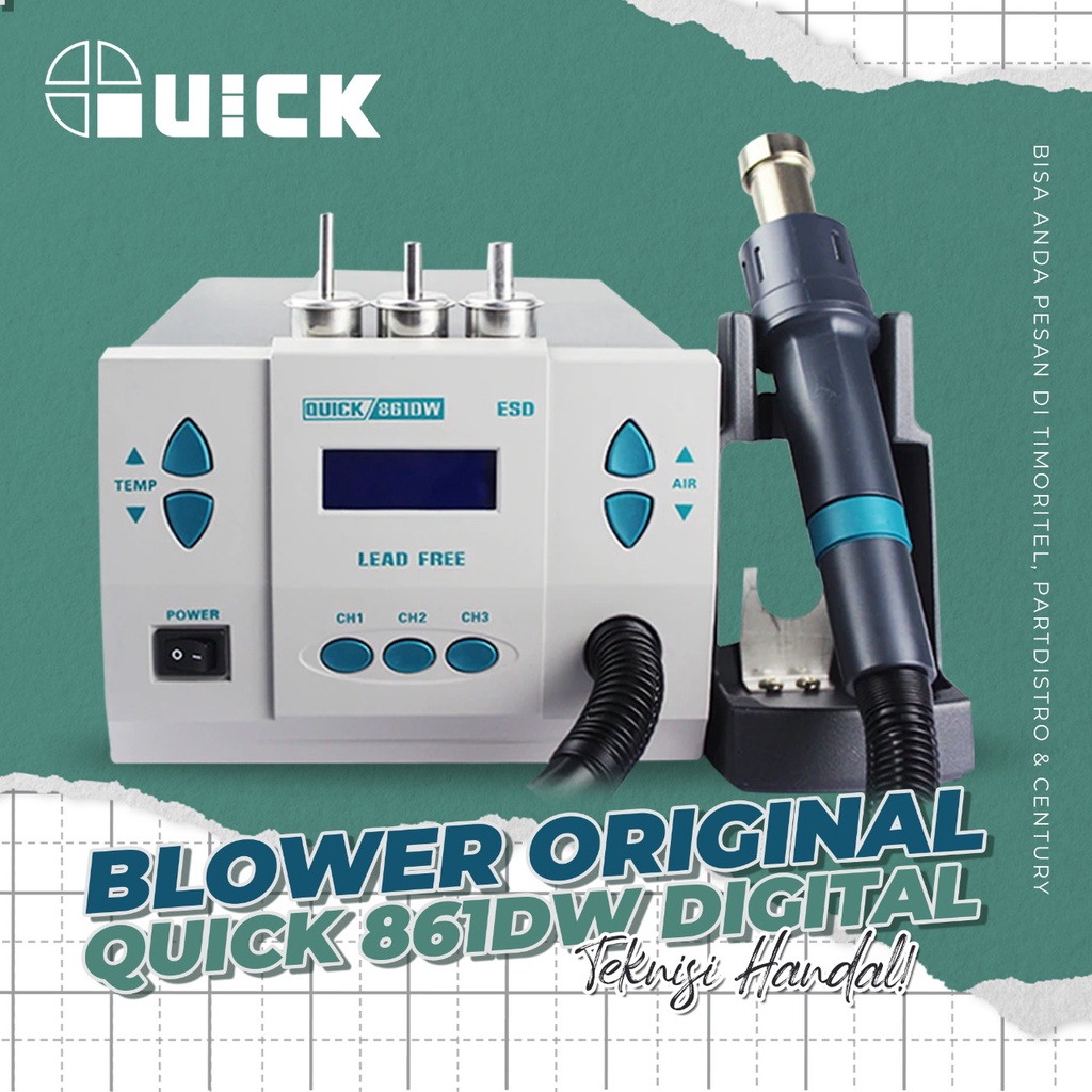 BLOWER QUICK 861DW ORIGINAL | Lazada Indonesia