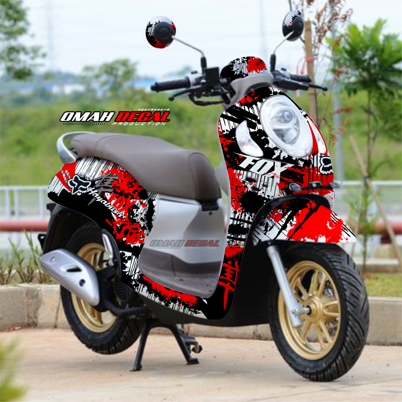 DECAL SCOOPY FULLBODY STAYLIST BARU VARIASI AKSESORIS DEKAL STIKER ...