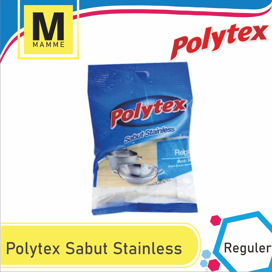 Polytex Sabut Stainless / Sabut Stainles Kawat Pencuci Piring | Lazada ...