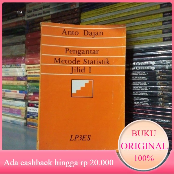 Buku Pengantar Metode Statistik Jilid 1 Anto Dajan LP3ES | Lazada Indonesia