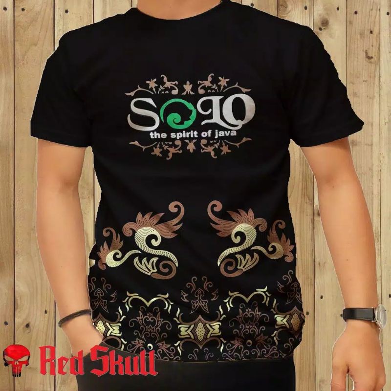 KAOS DEWASA KHAS SOLO/KAOS SOLO THE SPIRIT OF JAVA | Lazada Indonesia