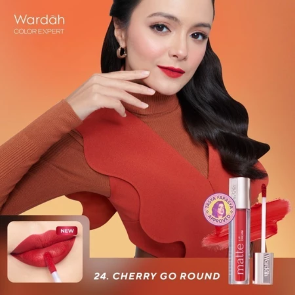 [Tasya Farasya Approved] NEW! Wardah Matte Lip Cream - Non Dry Formula ...