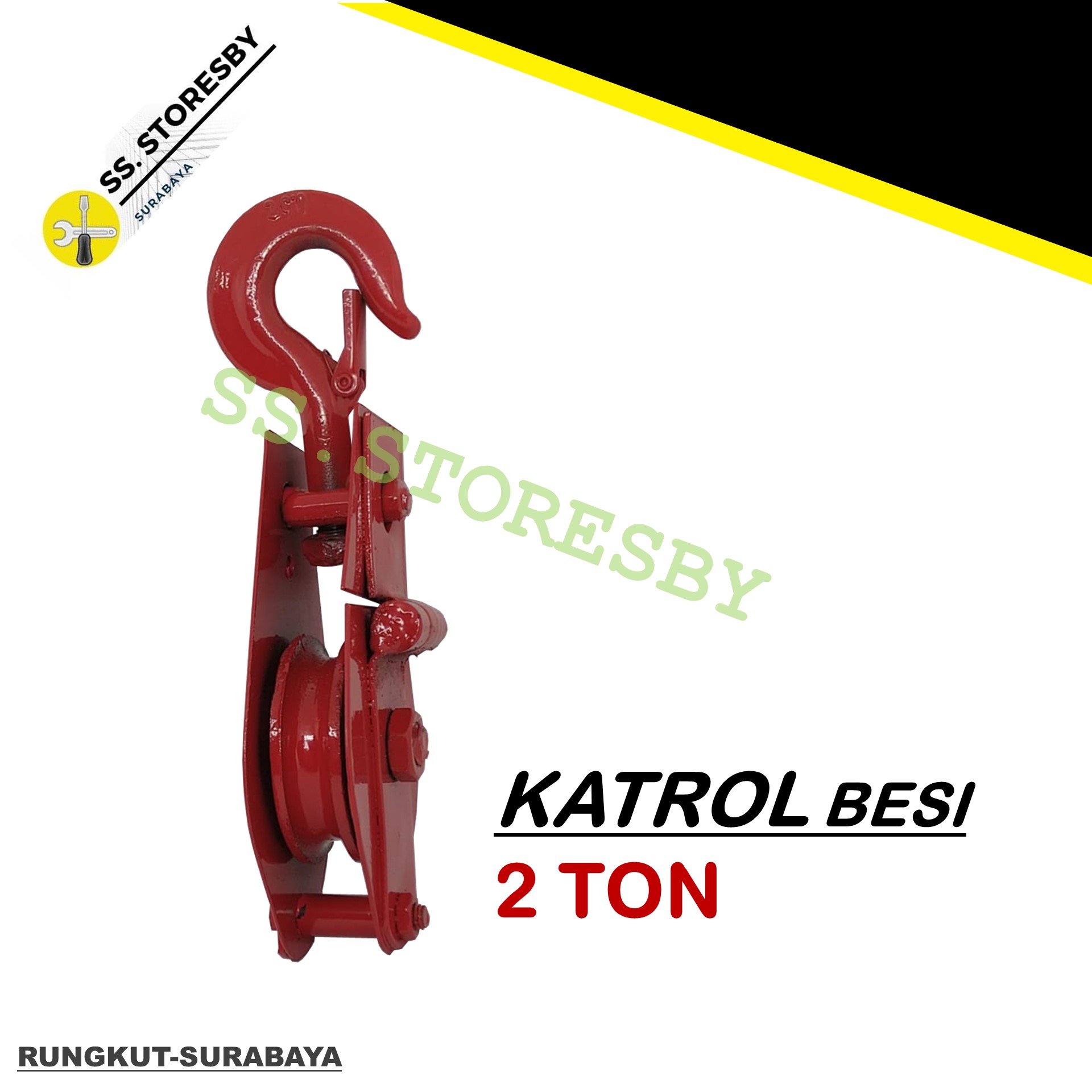 2 TON KATROL KAPAL KEREKAN BARANG ROL SELING KEREKAN SUMUR TIMBA KATROL ...