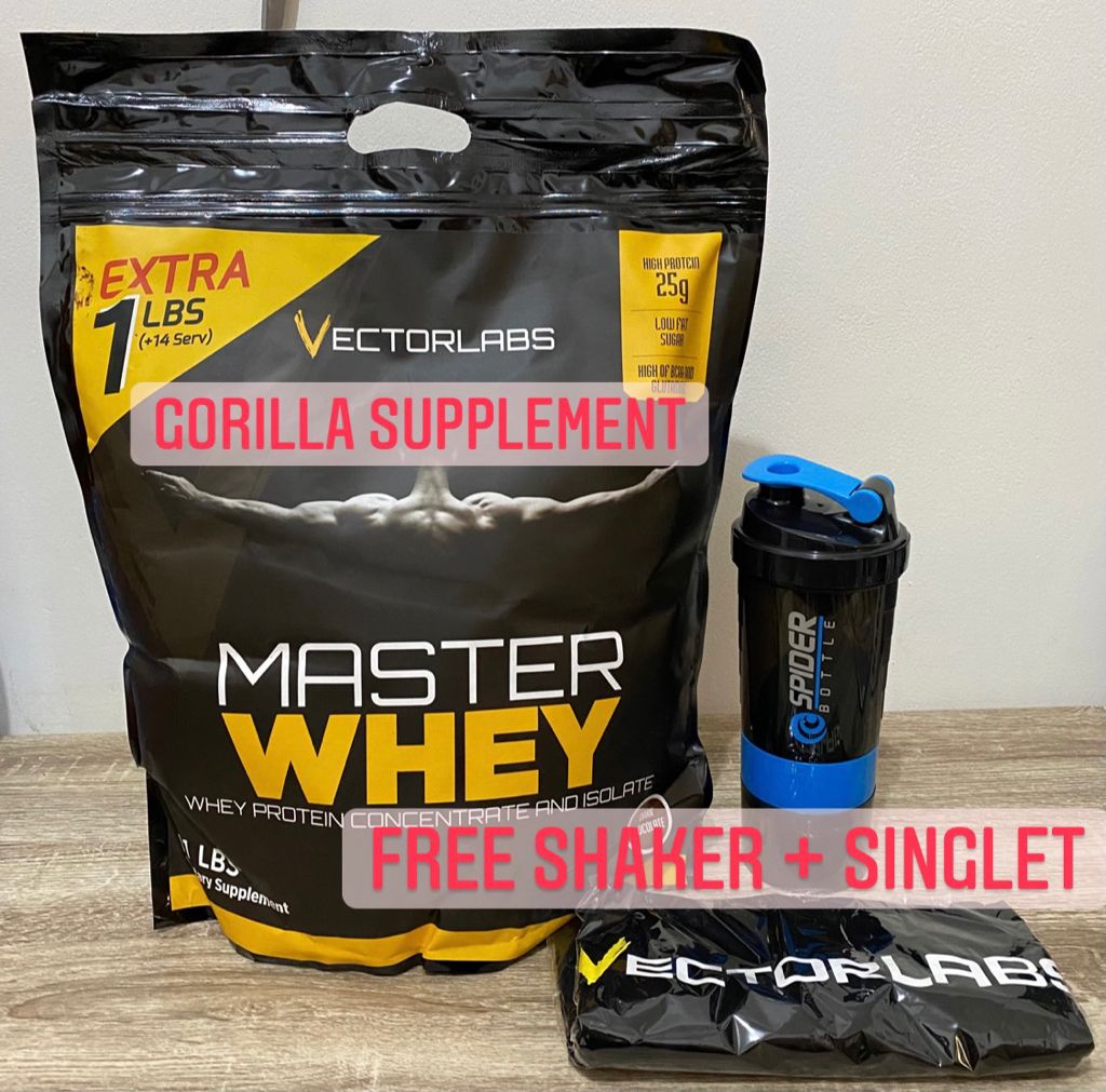 MASTER WHEY 10 LBS FREE MASTERWHEY WHEY PROTEIN BPOM | Lazada Indonesia