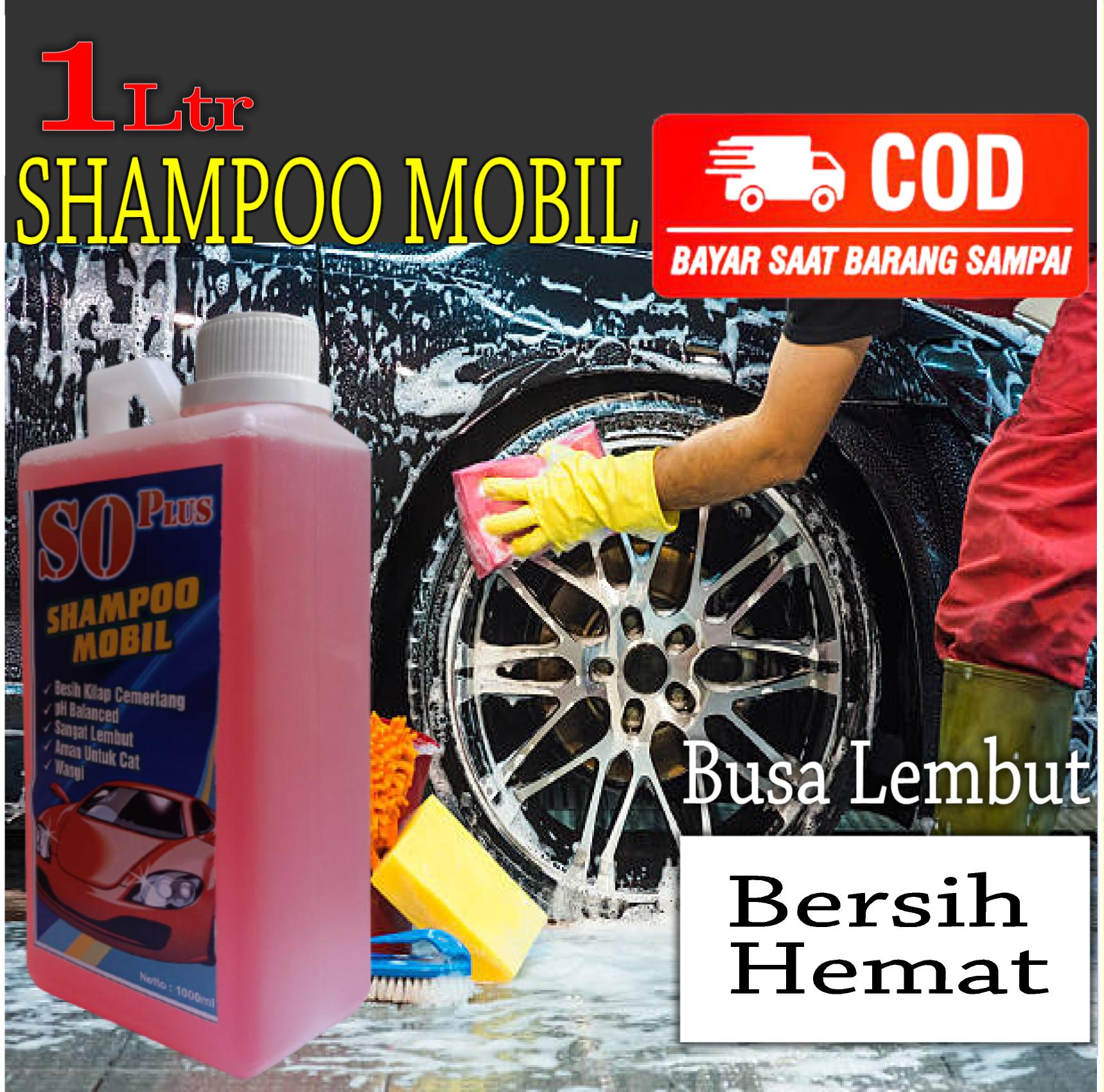 (COD) DISKON...!!! SHAMPOO MOBIL DENGAN BUSA LEMBUT - NETTO : 1 LITER ...
