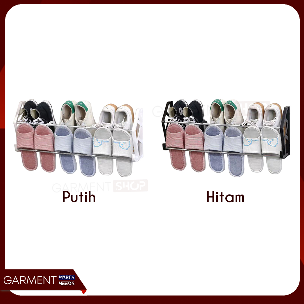 Rak Sepatu Gantung Susun Shoe Rack Holder Tempat Sandal Panci Dapur ...