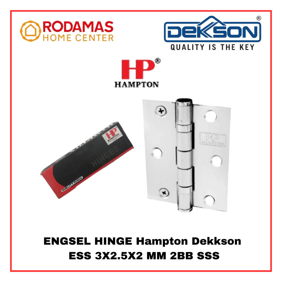 ENGSEL Hinge Hampton Dekkson ESS 3x2,5x2 mm 2BB SSS/ENGSEL PINTU ...