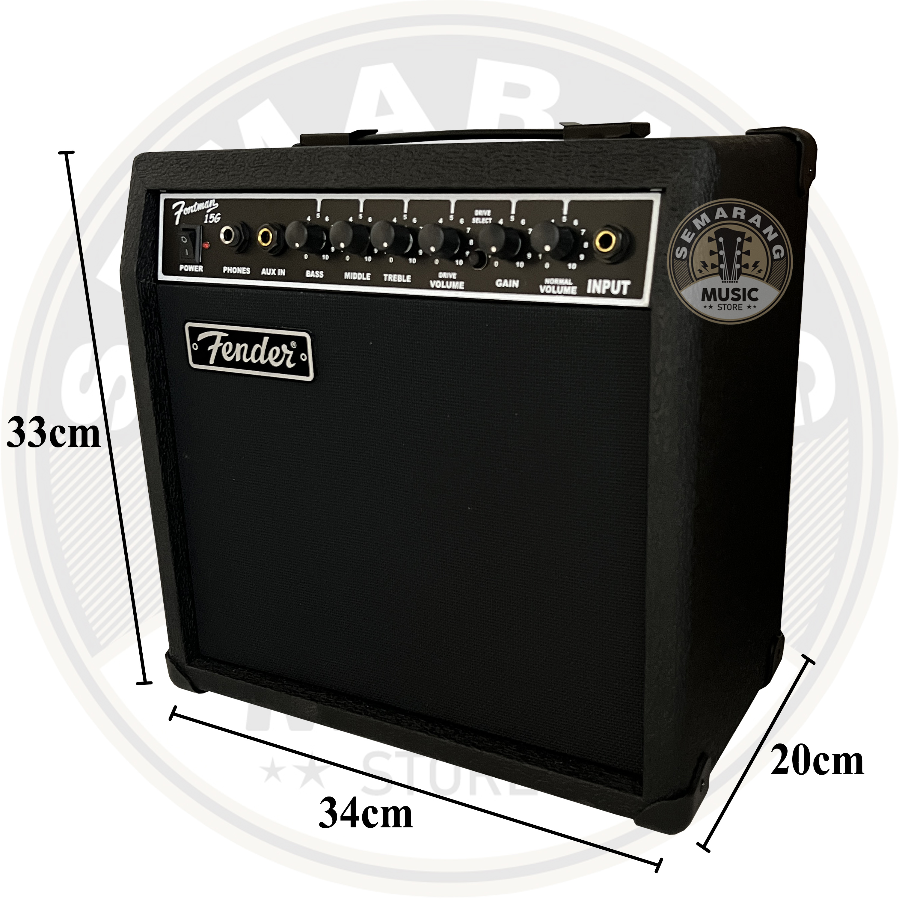 Ampli Gitar dan Bass Amply Gitar dan Bass Amplifier Fender 8" inch ...