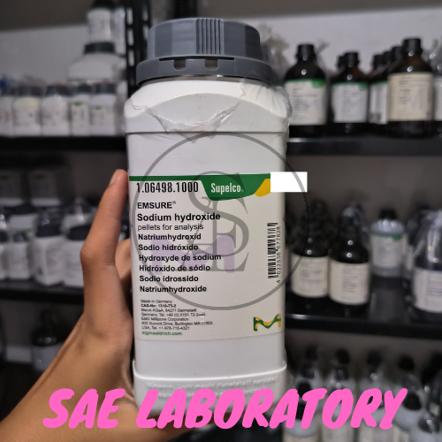 Sodium Hydroxide / Natrium Hidroksida / NaOH PA Merck 106498 1KG ...