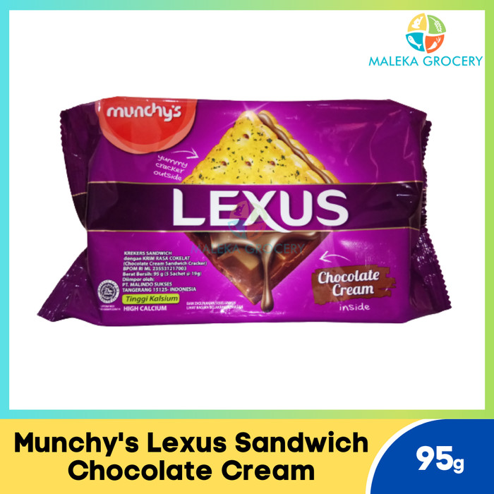 Munchy's Lexus Sandwich Cracker 95 gram | Lazada Indonesia