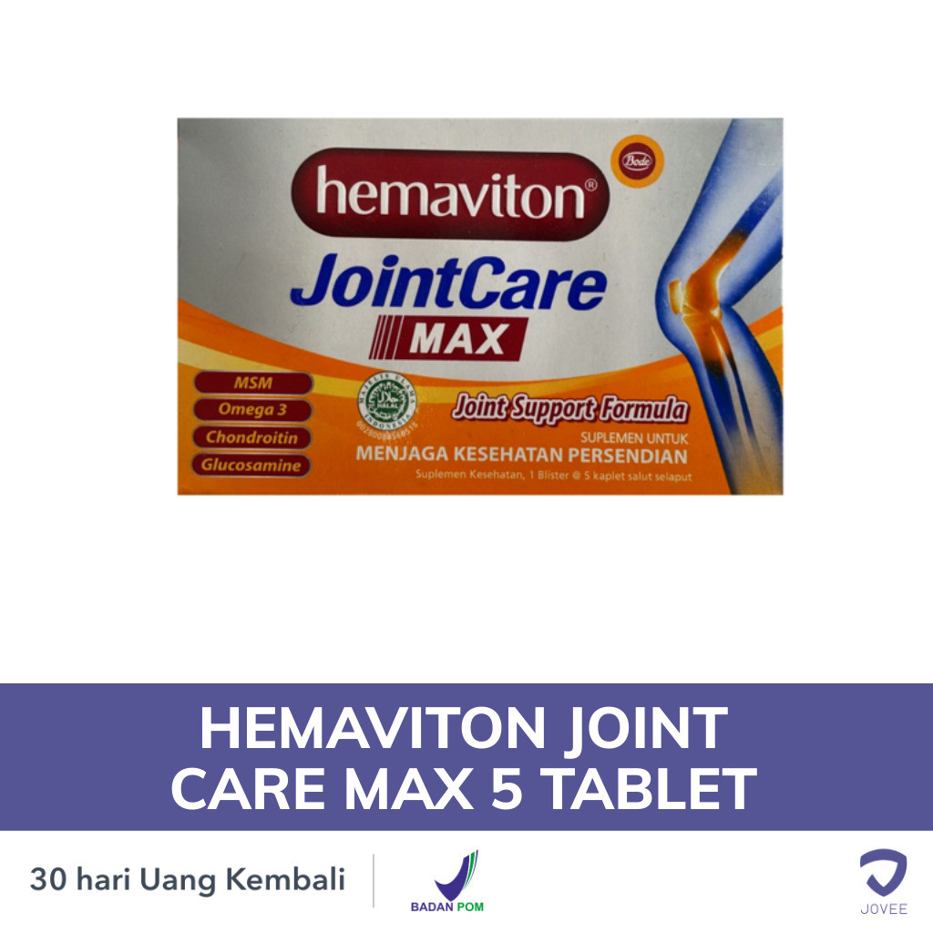 HEMAVITON JOINTCARE MAX - 5'S - JOVEE | Lazada Indonesia