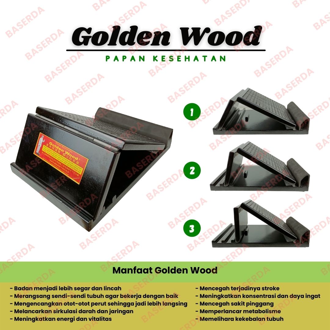 papan miring kesehatan tulang belakang golden wood - alkes murah sby ...