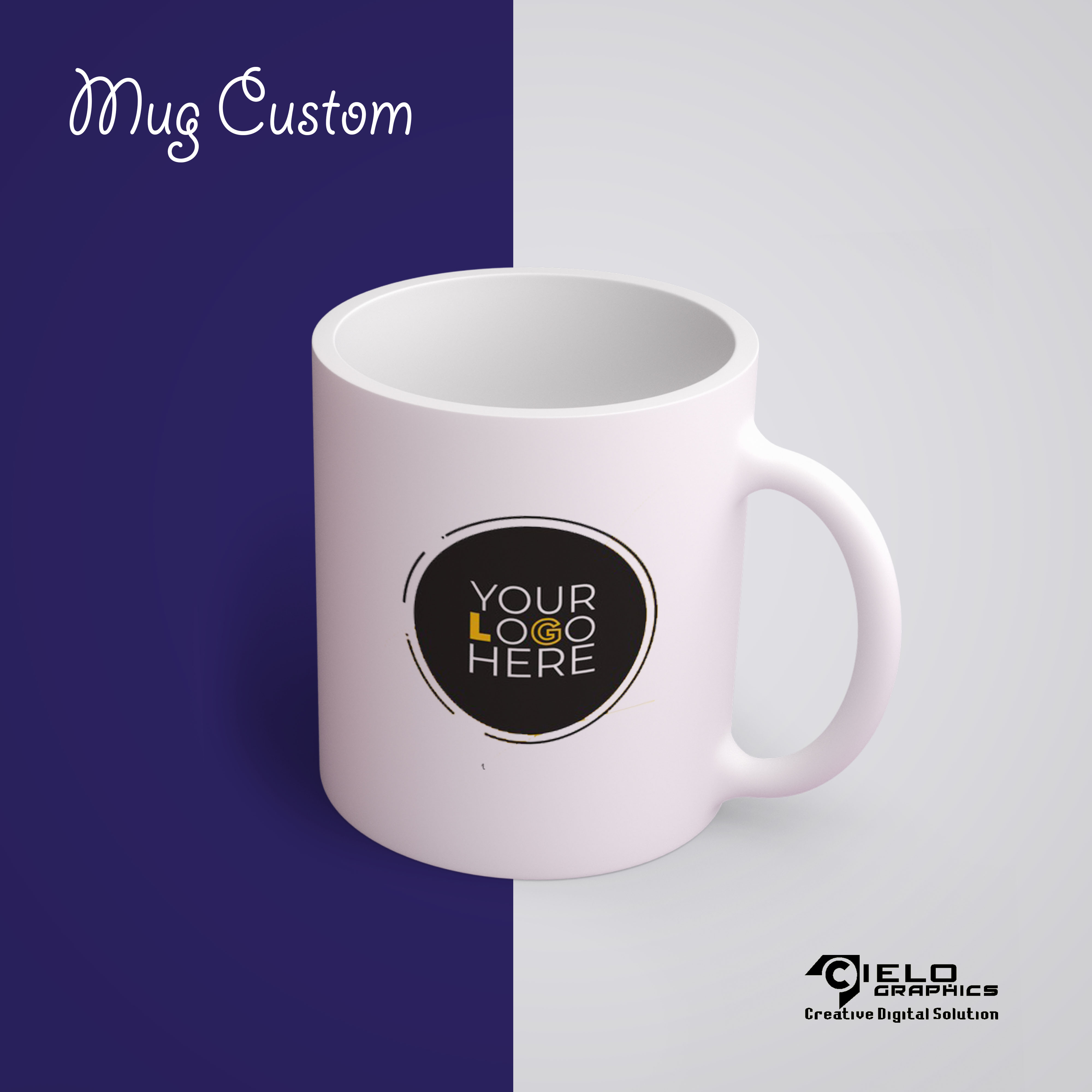 GELAS MUG CUSTOM bisa pakai FOTO dan DESAIN sendiri. SOUVENIR WEDDING ...