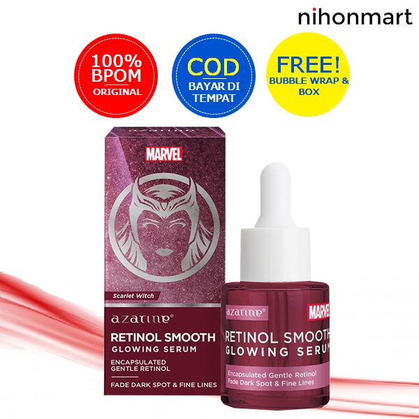 Azarine Retinol Smooth Glowing Serum 20ml | Lazada Indonesia