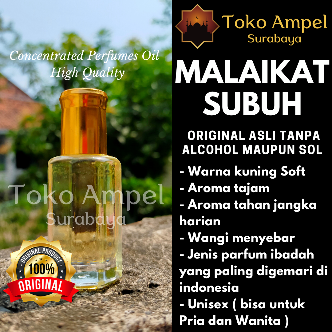 [ARABIC PAFUME] MINYAK WANGI MALAIKAT SUBUH 3ML PARFUM SHOLAT ARAB ...
