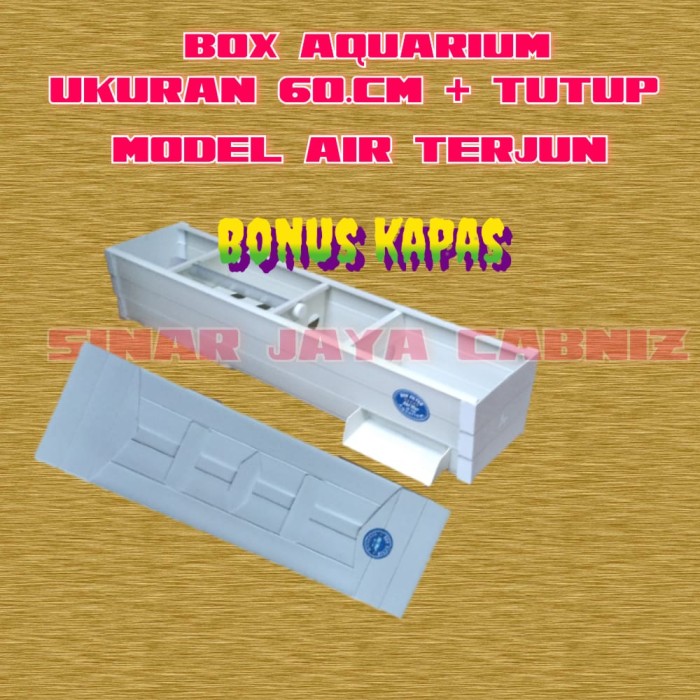 box aquarium/aquascape ukuran 60.cm + Tutup Air terjun | Lazada Indonesia