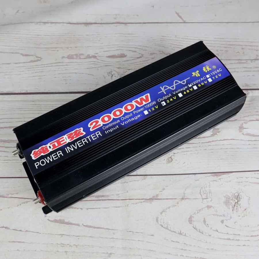 Inventer PSW Power Inverter Solar Panel PLTS PSW Pure Sine Wave 2000 ...