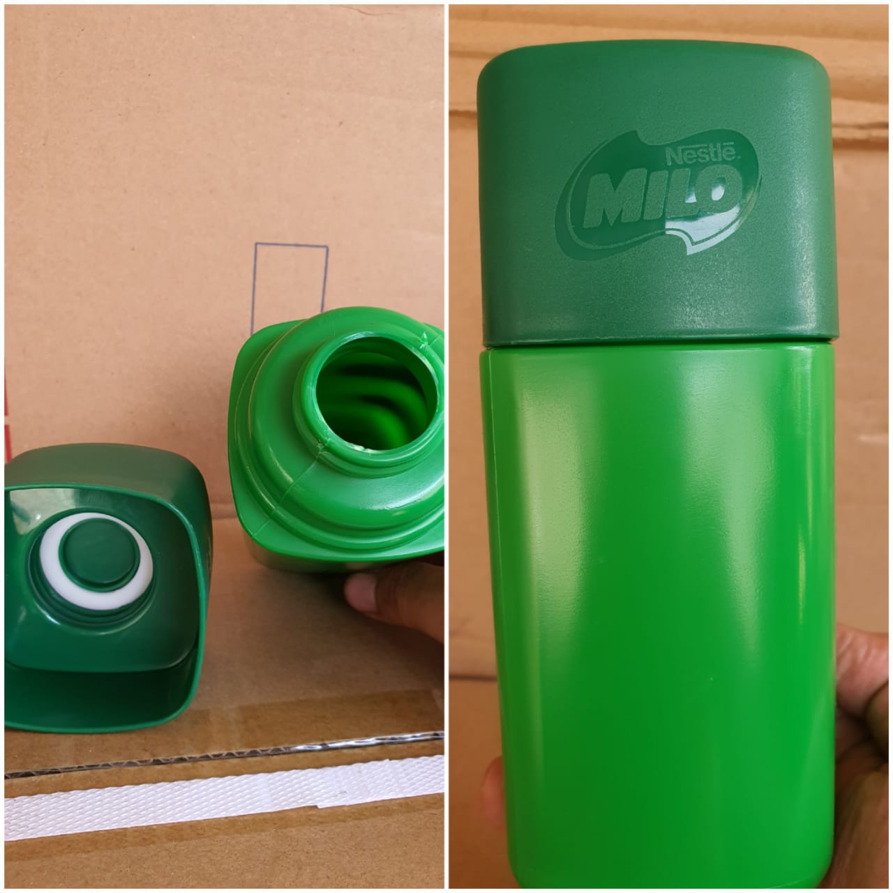 Botol minum MILO / Botol MILO/Botol minum hijau | Lazada Indonesia