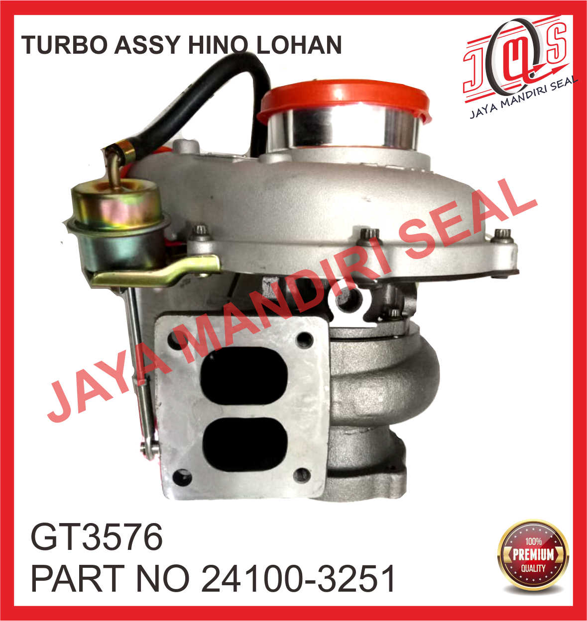 TURBO TURBOCHARGER ASSY SET HINO LOHAN GT3576 | Lazada Indonesia