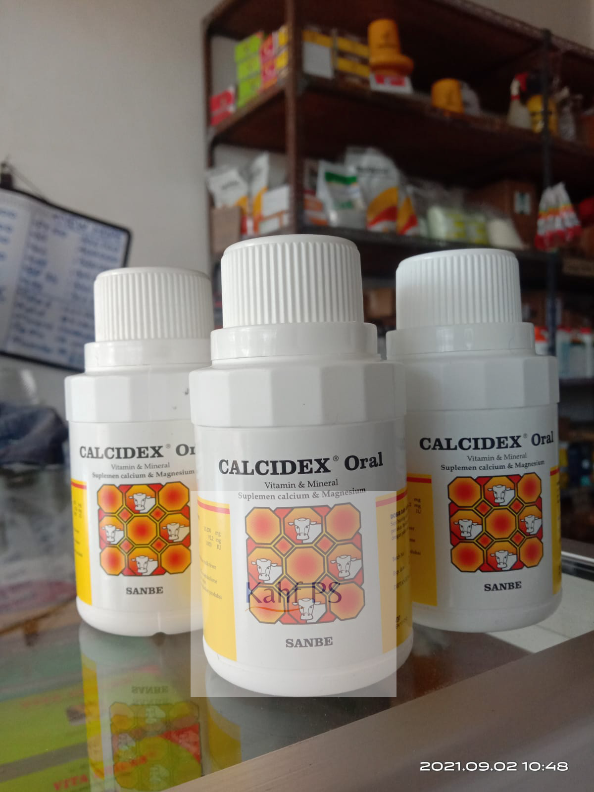 Calcidex Oral 100 ml - Obat Milk Fever Sapi Lumpuh Defisiansi Kalsium ...