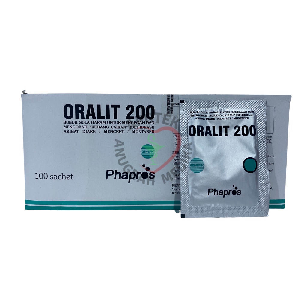 ORALIT KIMIA FARMA 200 MG SACHET | Lazada Indonesia