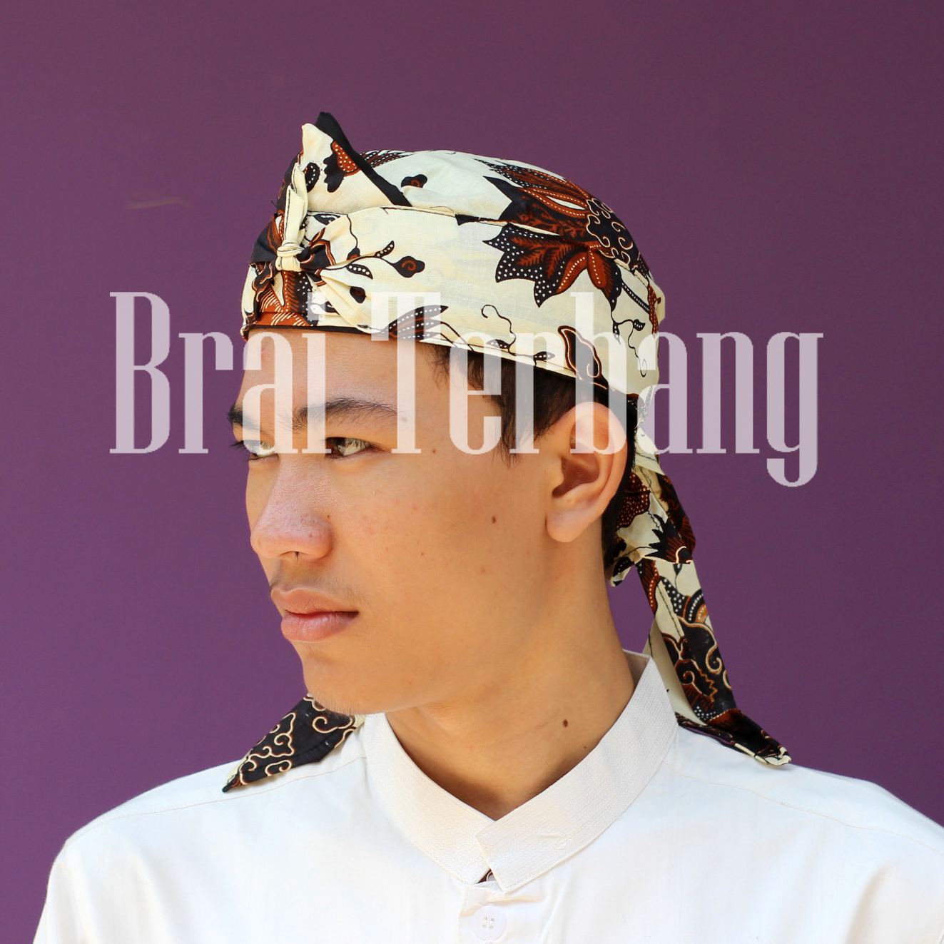 blangkon iket totopong bendo udeng sunda motif batik cirebon | Lazada ...