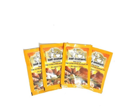 SAF Instant Sachet 11gr / RAGI Kering Instant Dry Yeast / Ragi Untuk ...