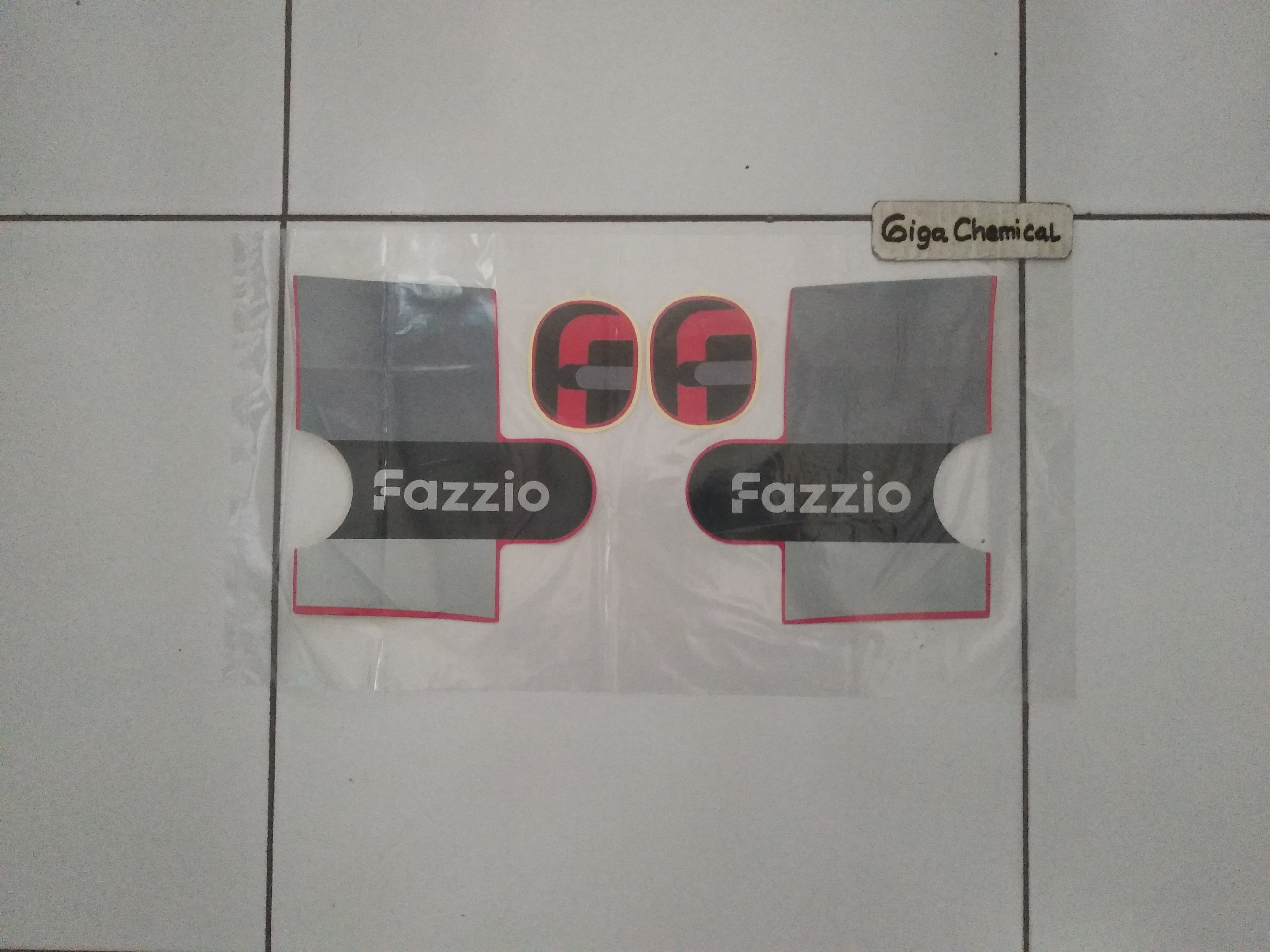 Striping Sticker Lis Standart yamaha Fazio 2021 2022 Merah Original ...