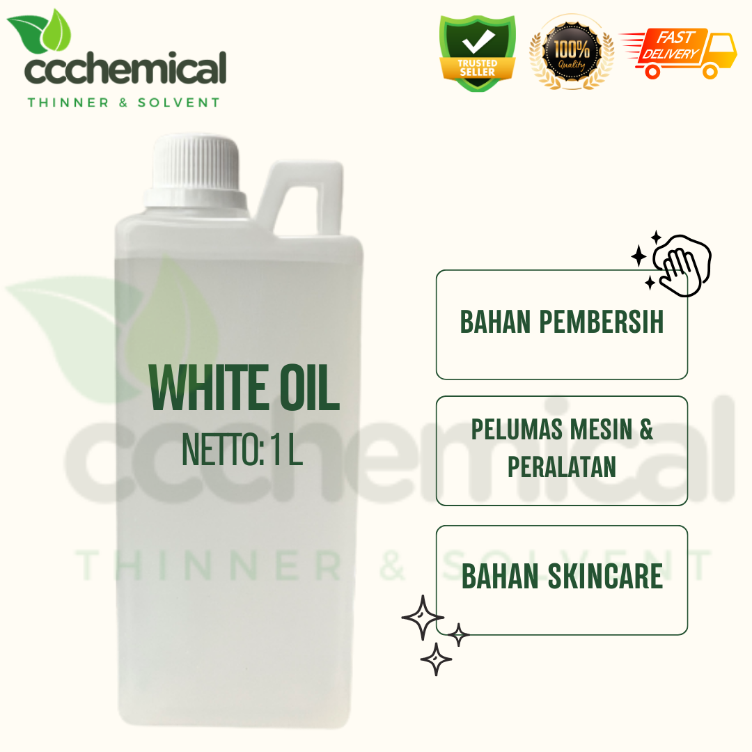 Pure White Oil/ White Mineral Oil/ Paraffin Oil 1 Liter | Lazada Indonesia