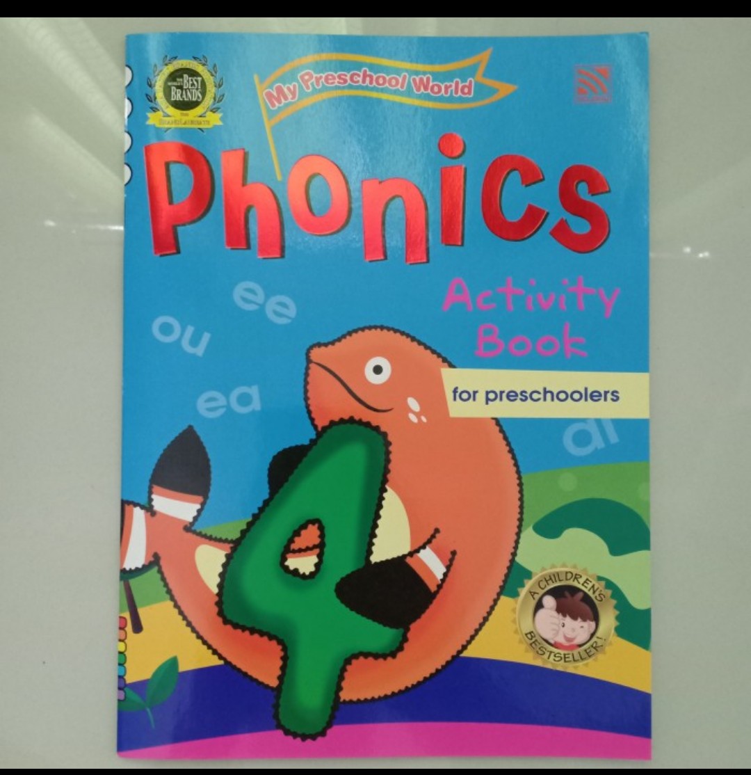 My Preschool World Phonics Activity Book 4 | Lazada Indonesia