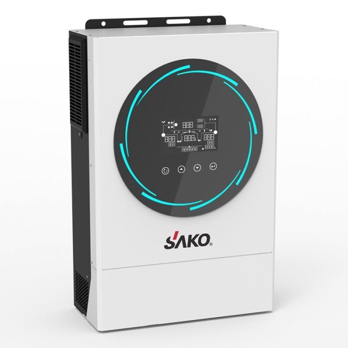SAKO HYBRID OFF / ON GRID INVERTER 6000W - PURE SINE WAVE 6KW MPPT UPS ...