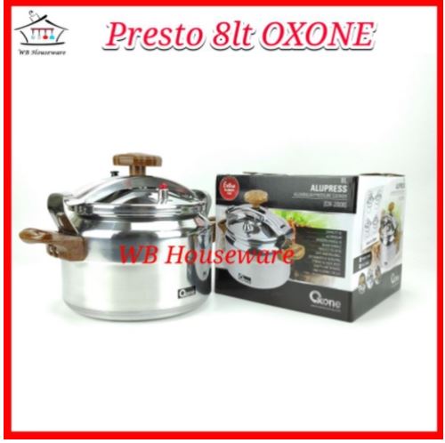 panci presto 4/8/12/20Liter OXONE OX2008 alumunium pressure cooker pengempuk daging | Lazada ...