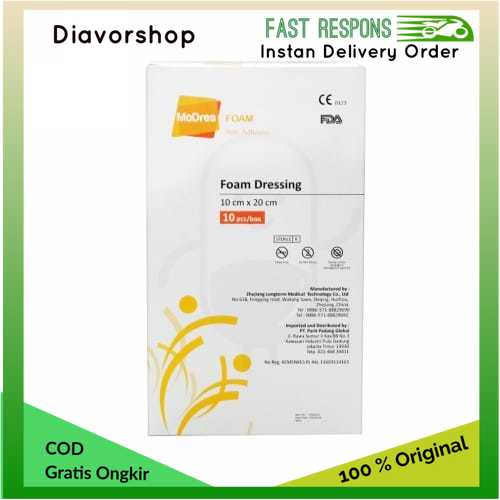 Modres non adhesive 10cmx20cm / spon luka dekubitus /post operasi ...