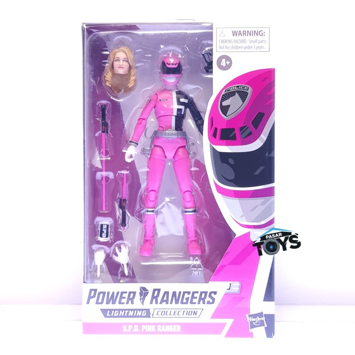 Power Rangers Lightning Collection S.P.D. Pink Ranger 6-Inch Premium ...