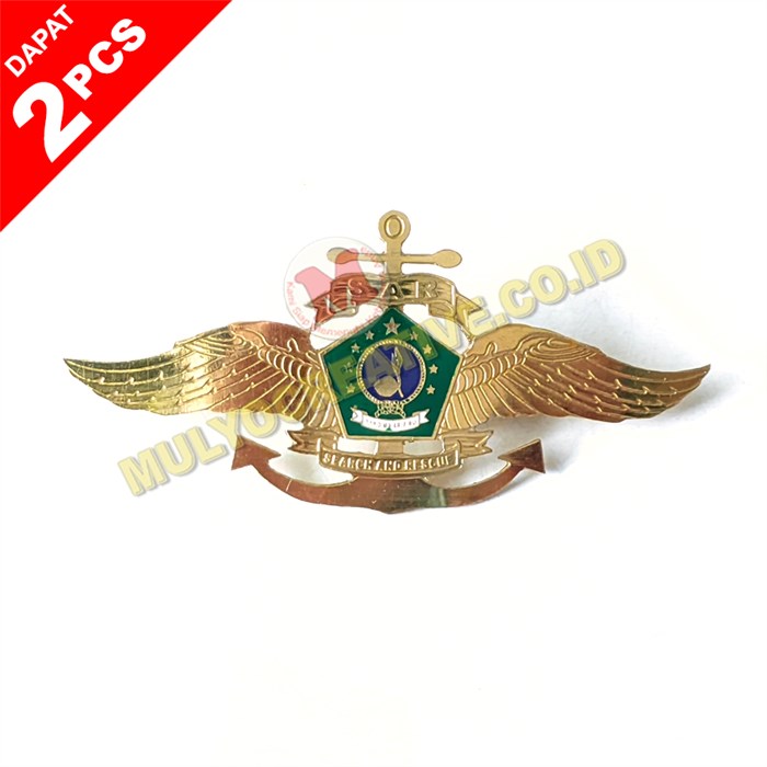 Pin Wing Logo SAR Sako NU Lencana SAR Sako Ma'arif NU Full Logam / 2pcs ...