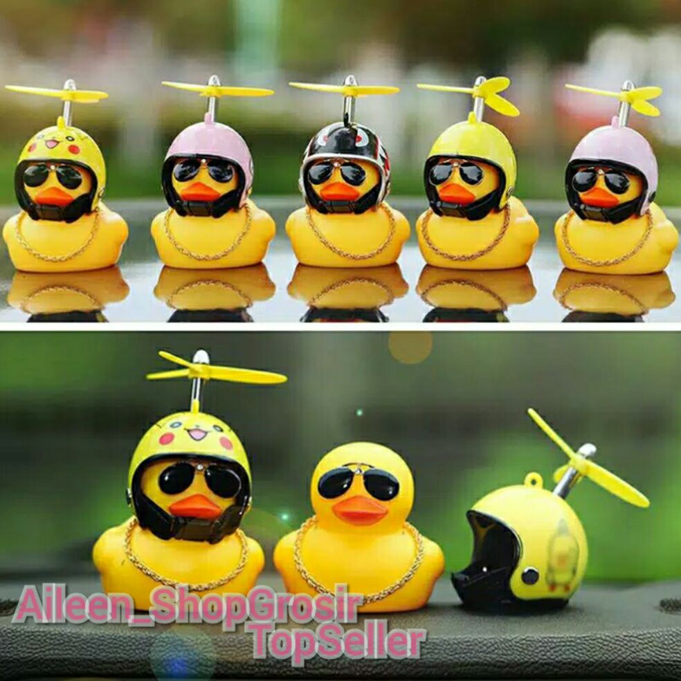 Boneka Dashbord Bebek Helm / Emoticon Bebek Helm / Aksesoris Bebek Helm ...