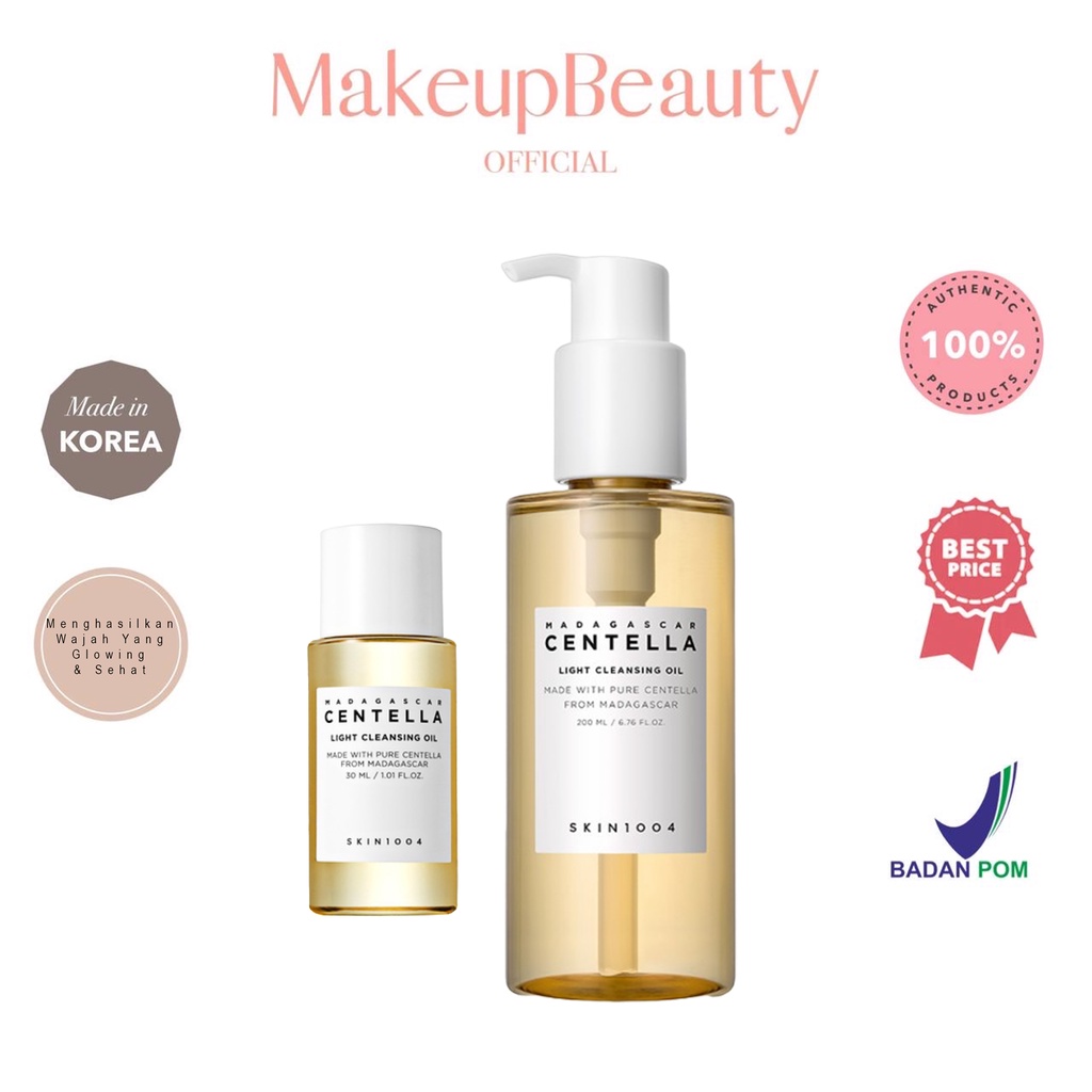 SKIN1004 Madagascar Centella Light Cleansing Oil 30 / 200 ml | Lazada ...