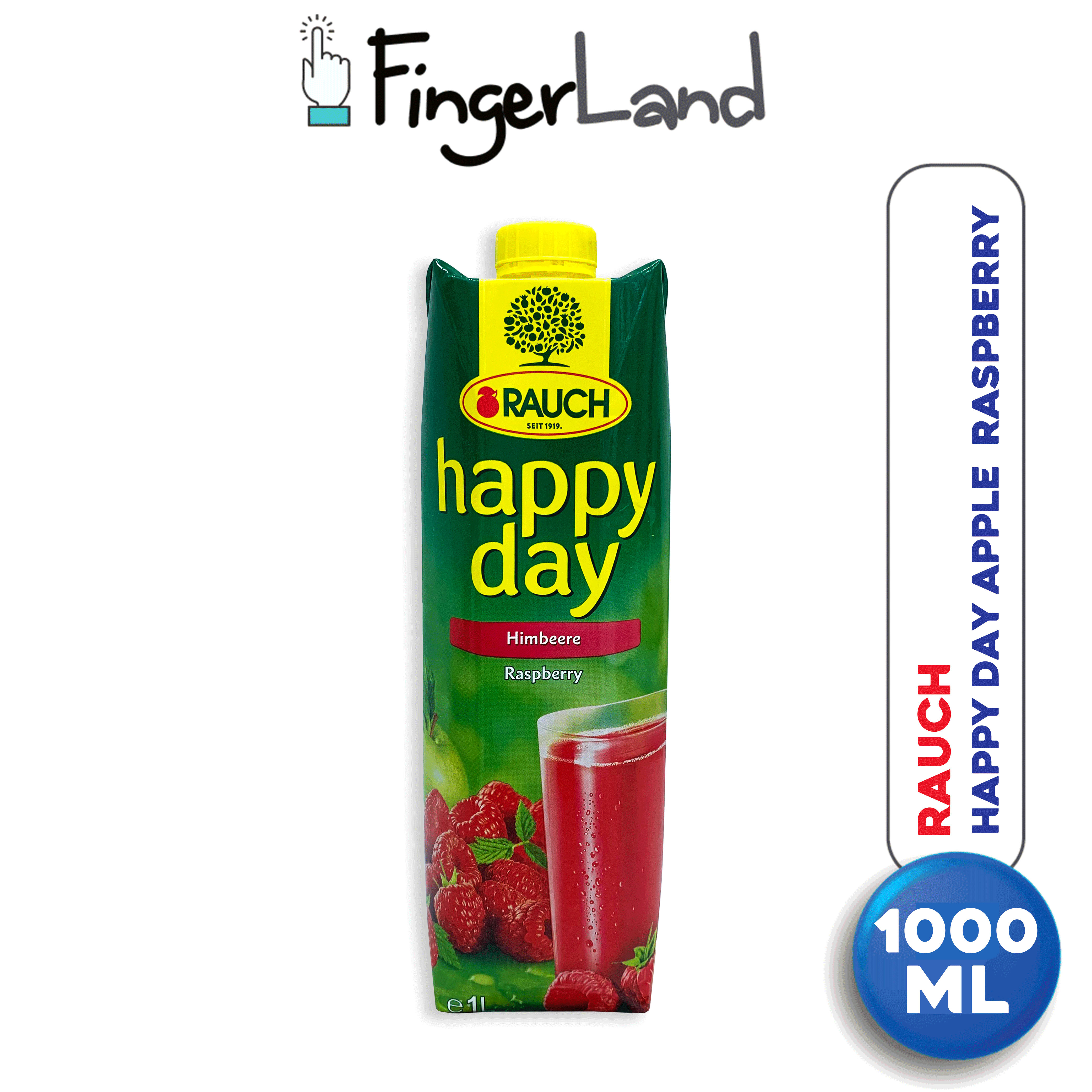 HAPPY DAY Fruit Juice Apple Raspberry 1 L Jus Buah Apel Raspberry ...