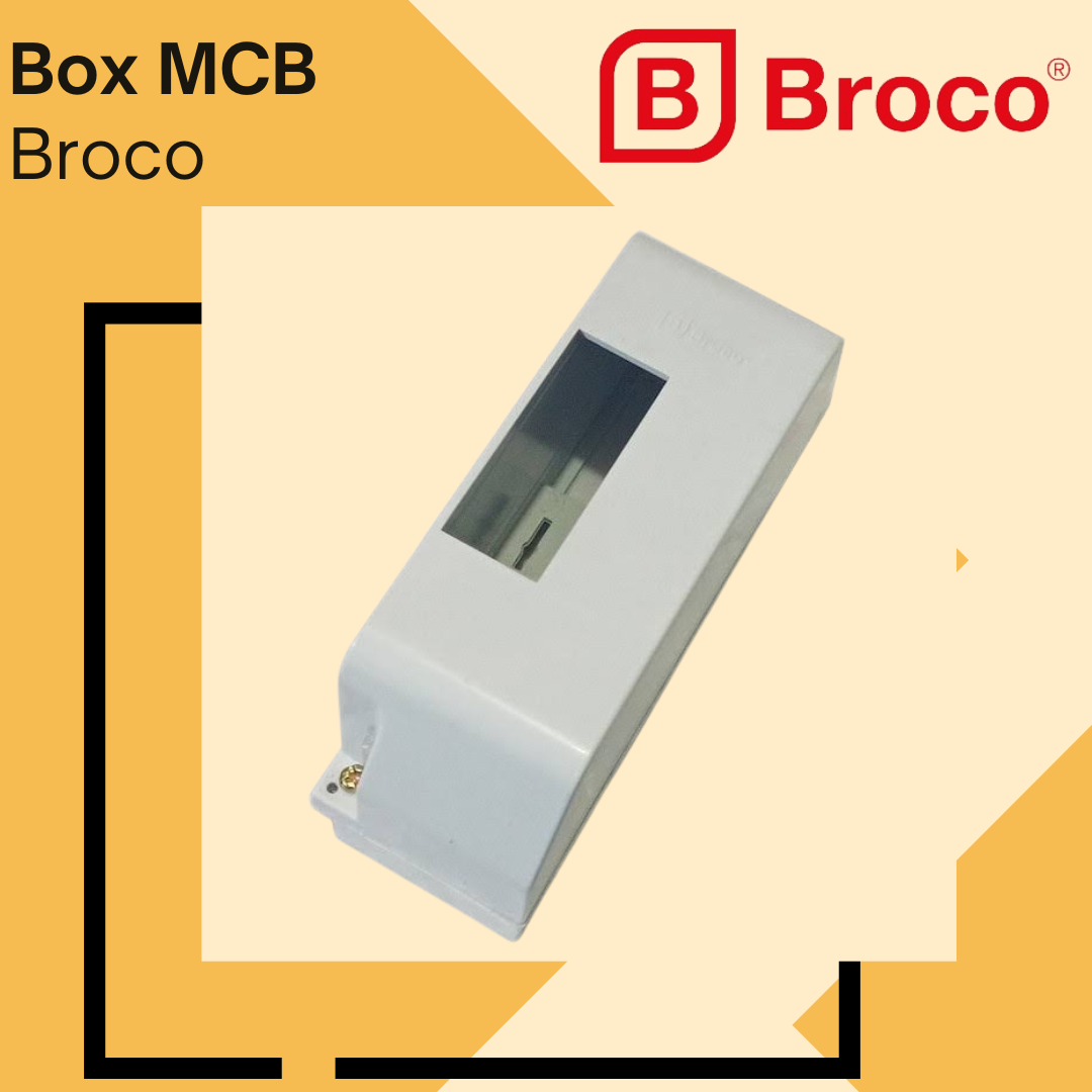 BROCO BOX MCB 1 GROUP OUTBOW OB TEMPEL17101 / BOX MCB BROCO 1 GRUP 1P ...