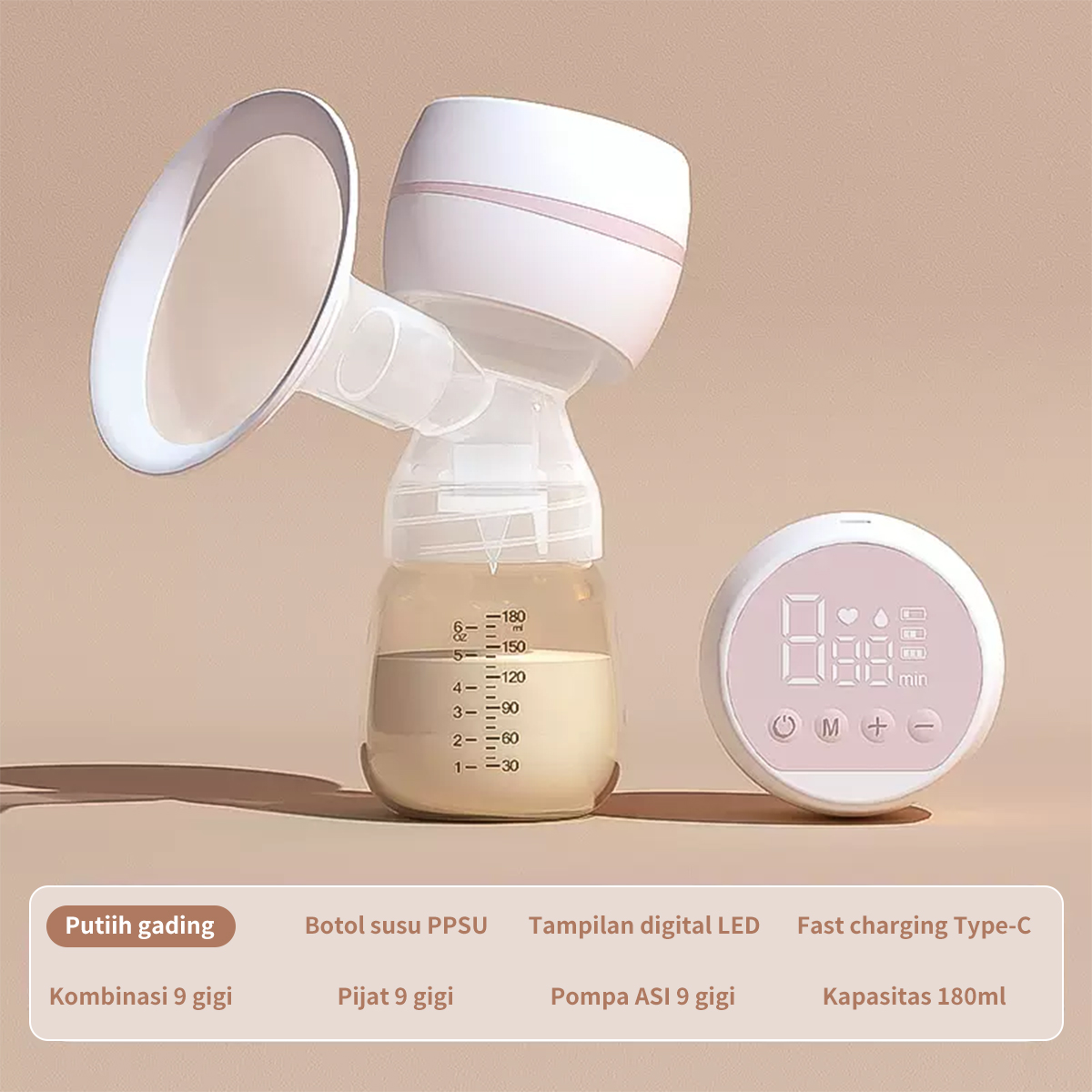 Epic Finds Pompa ASI Elektrik Portable Tanpa Rasa Sakit Penghangat asi ...
