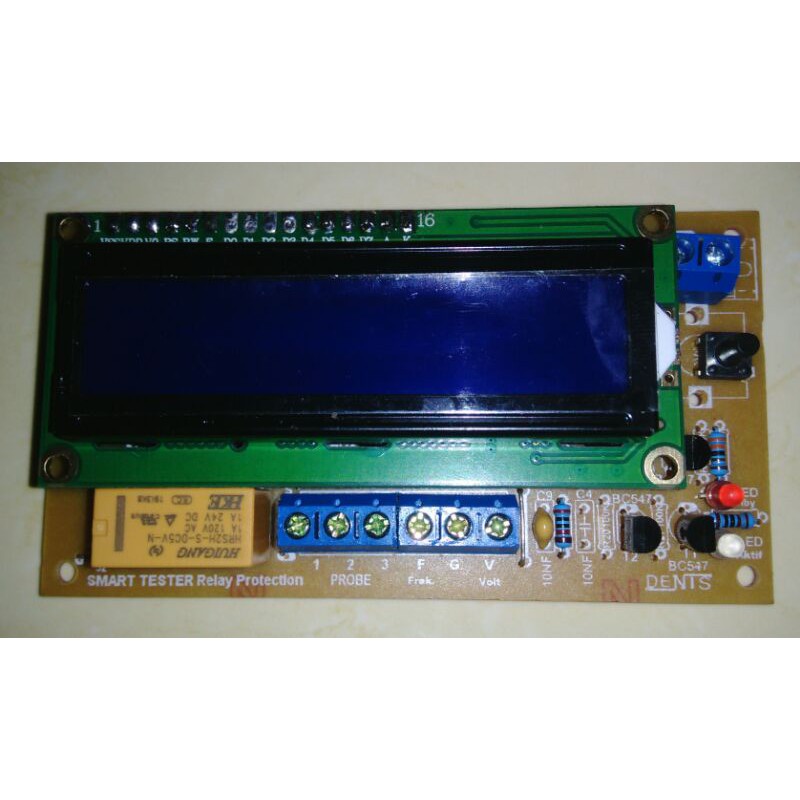 Smart Tester - Komponen Tester - ESR meter Frekuensi Volt Meter versi ...