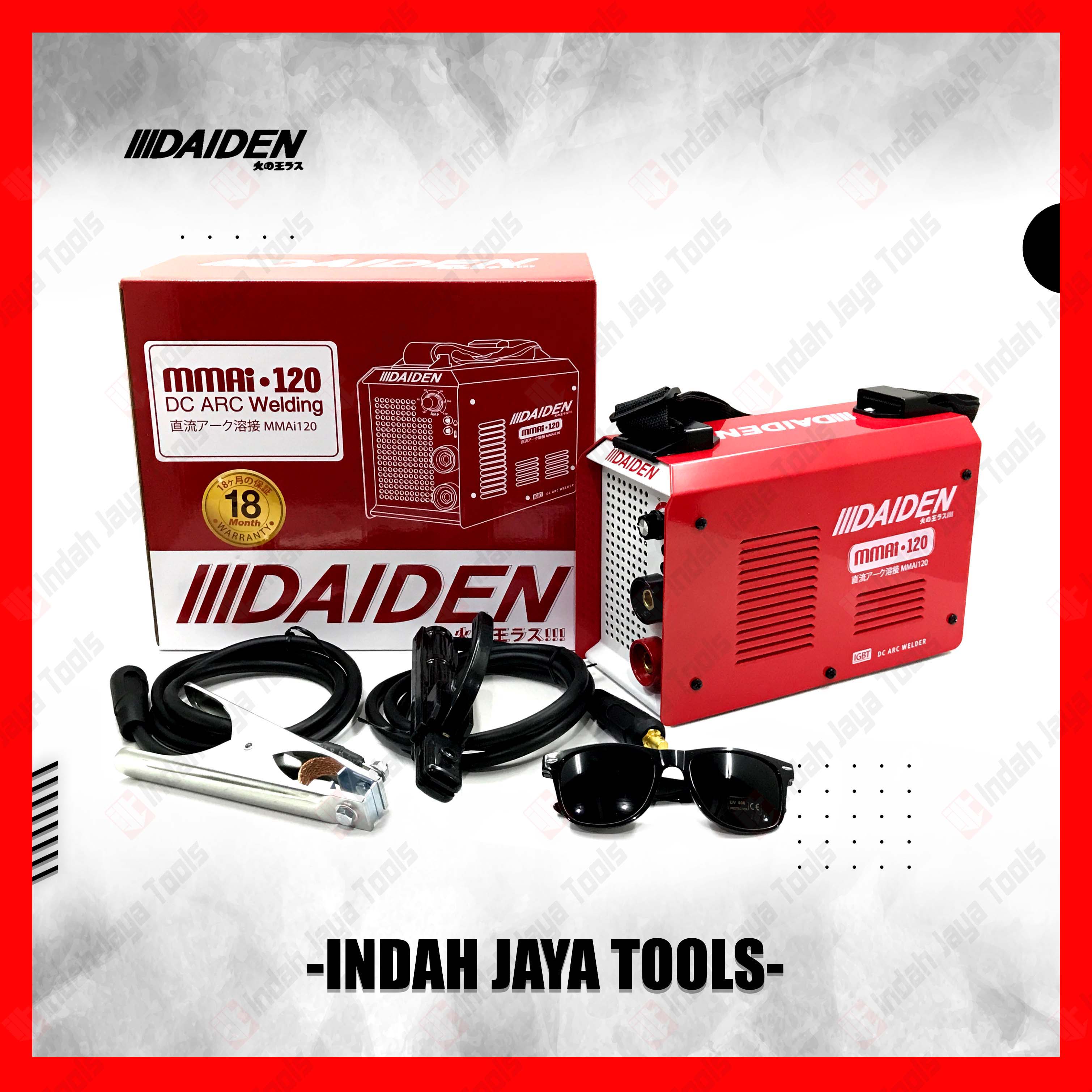 DAIDEN MMAi-120 Mesin Travo Las 120 A Listrik Inverter 900 Watt ...
