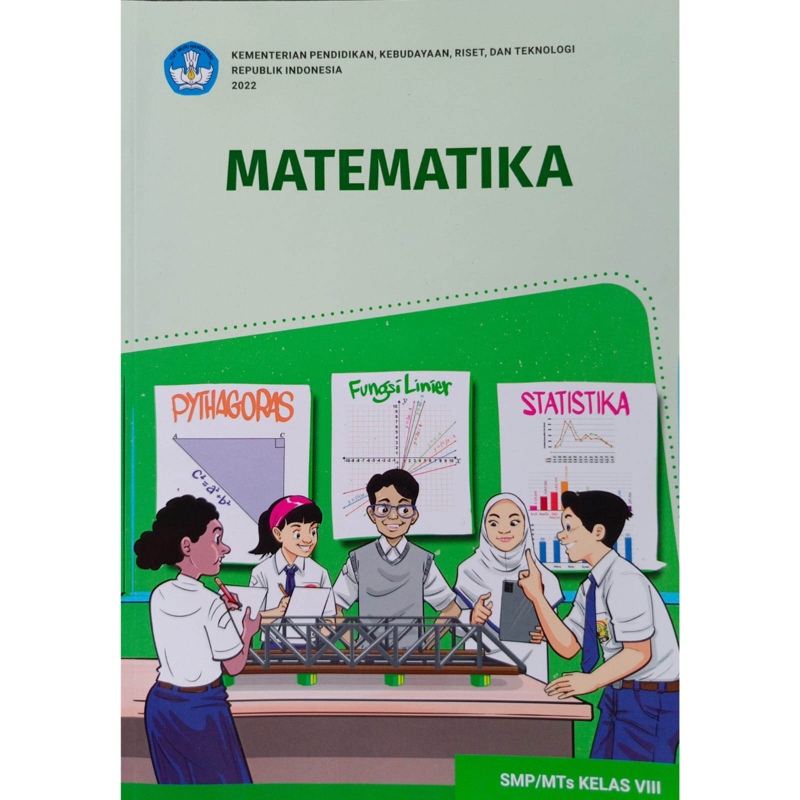 Buku Paket Matematika Kelas 8 SMP Kurikulum Merdeka Kemendikbud Matematika Non Lisensi | Lazada ...